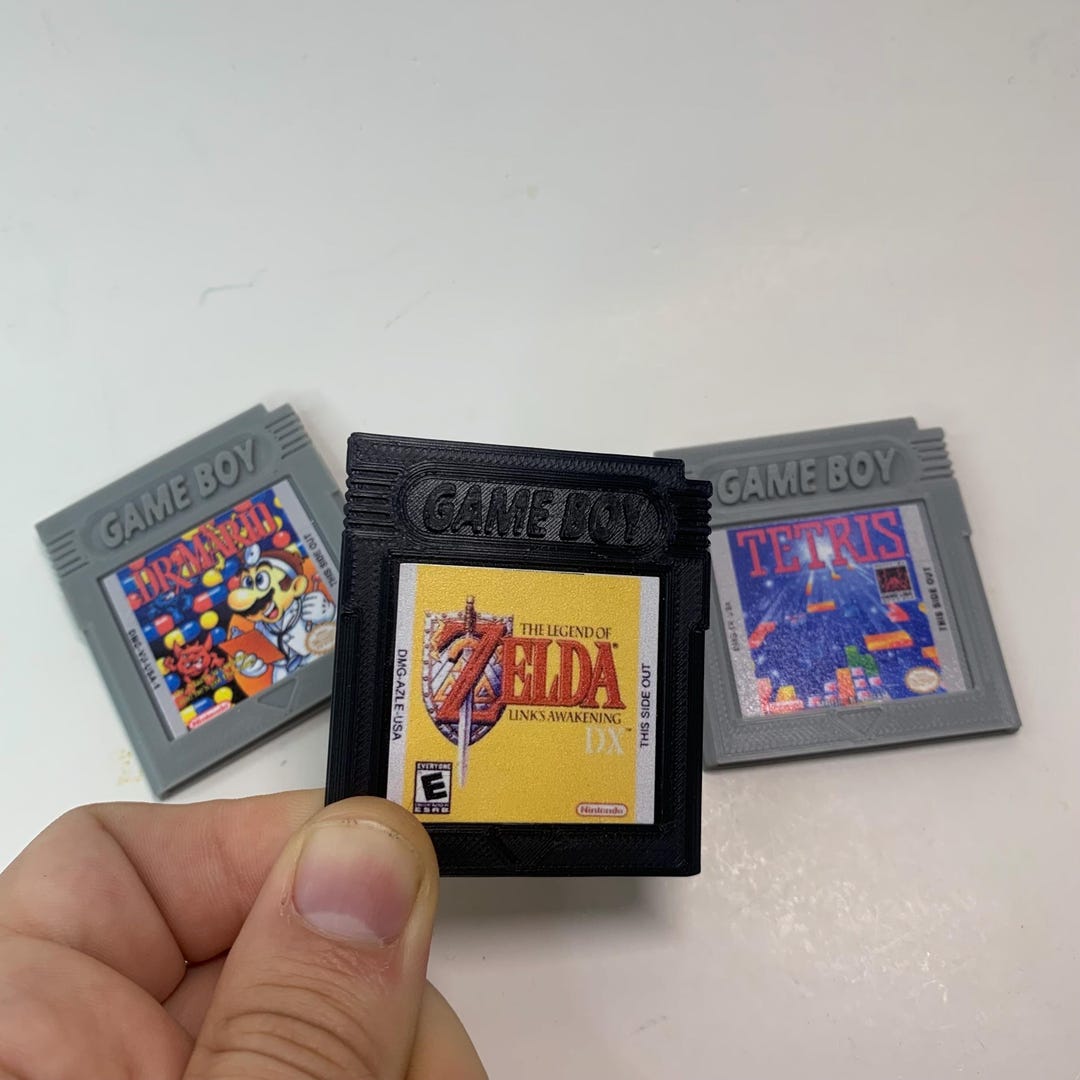Mini Game Boy Cartridges Refrigerator Magnets | 3 Pack | Game Cartridge ...