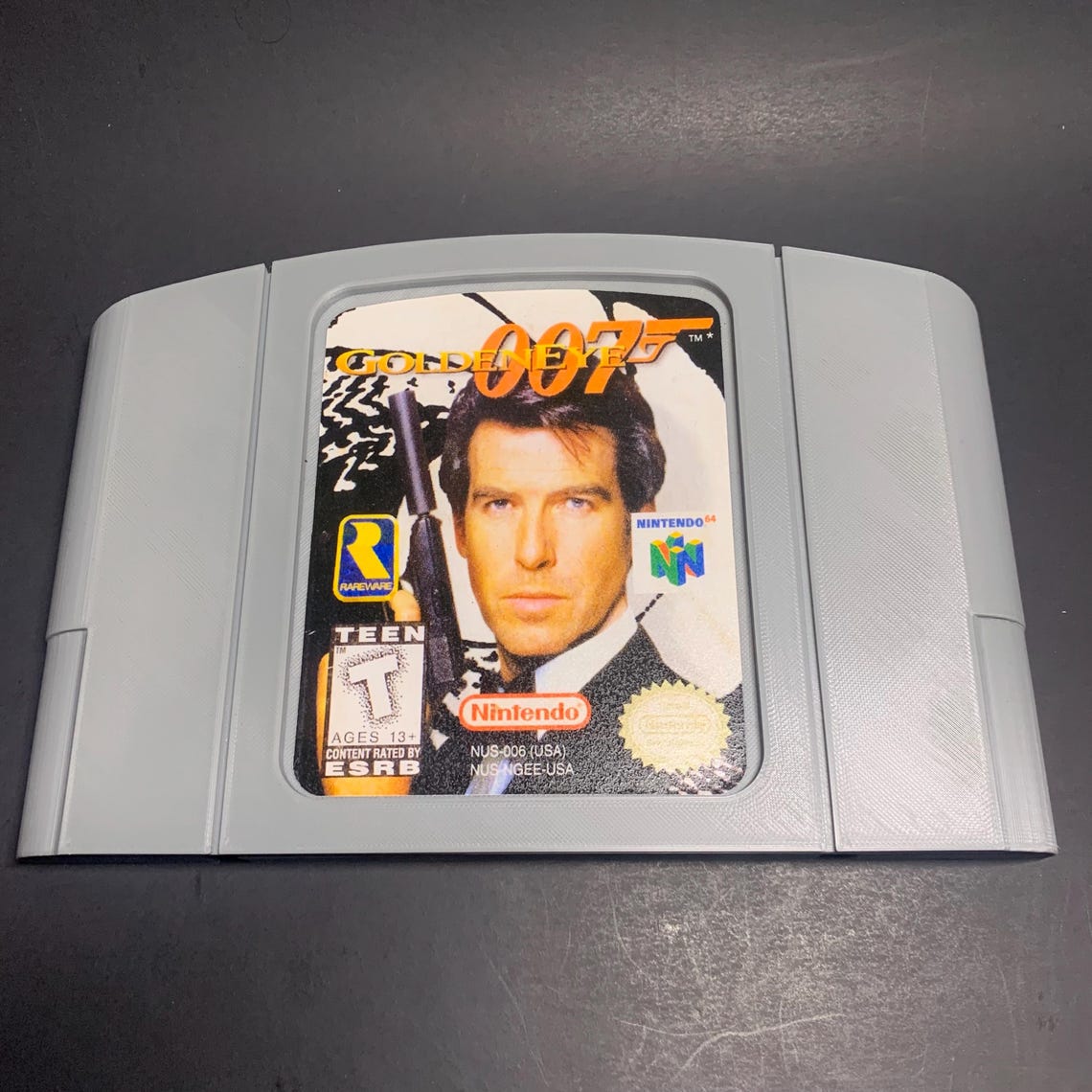 Giant Nintendo 64 Cartridge | 3d Wall Art | James Bond 007 : Golden Eye ...