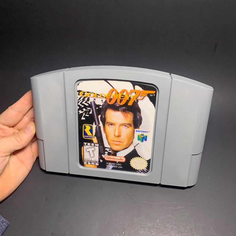 2-PACK Giant Nintendo 64 Cartridge | James Bond 007 : Golden Eye and ...