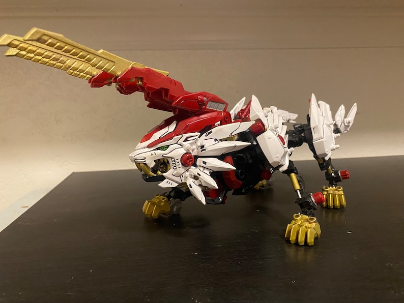 Zoids Beast Liger Articulated Custom Model READ - Etsy