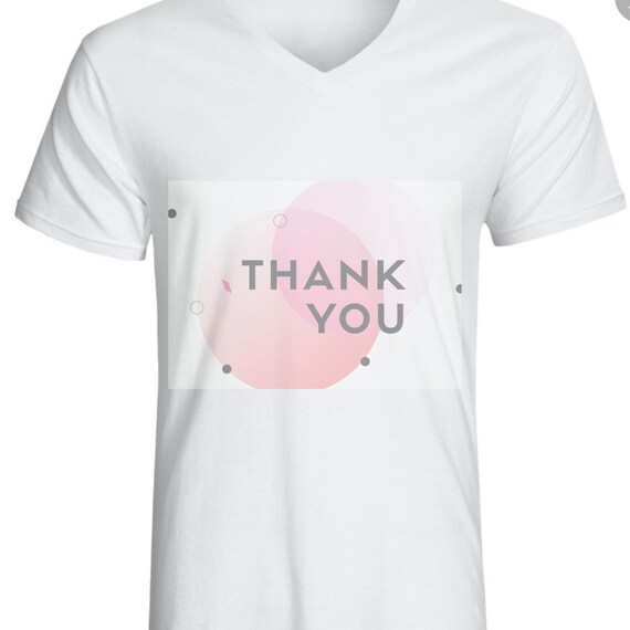 Thank You T-shirt | Etsy