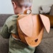 Leather Dog Backpack for Boys and Girls Children Leather - Etsy Canada