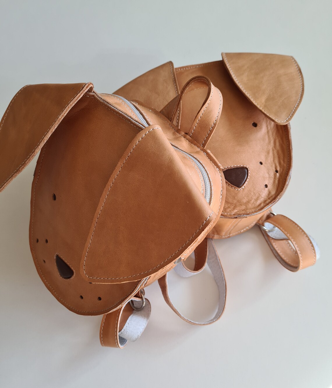 Leather Dog Backpack for Boys and Girls Children Leather - Etsy Canada