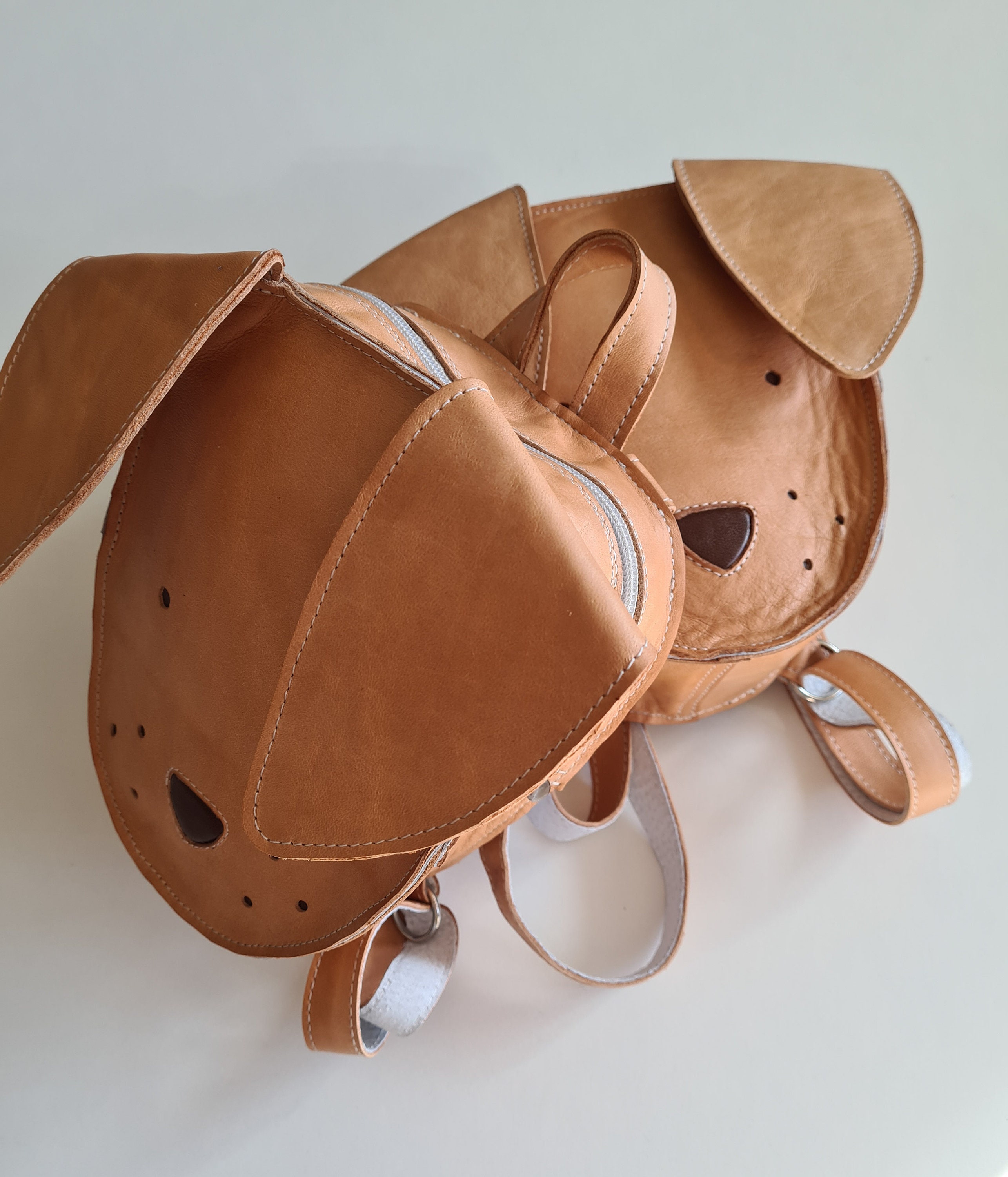 Leather Dog Backpack for Boys and Girls Children Leather - Etsy Canada