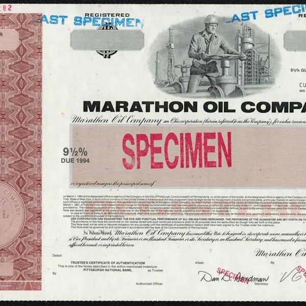 Marathon Oil - Etsy