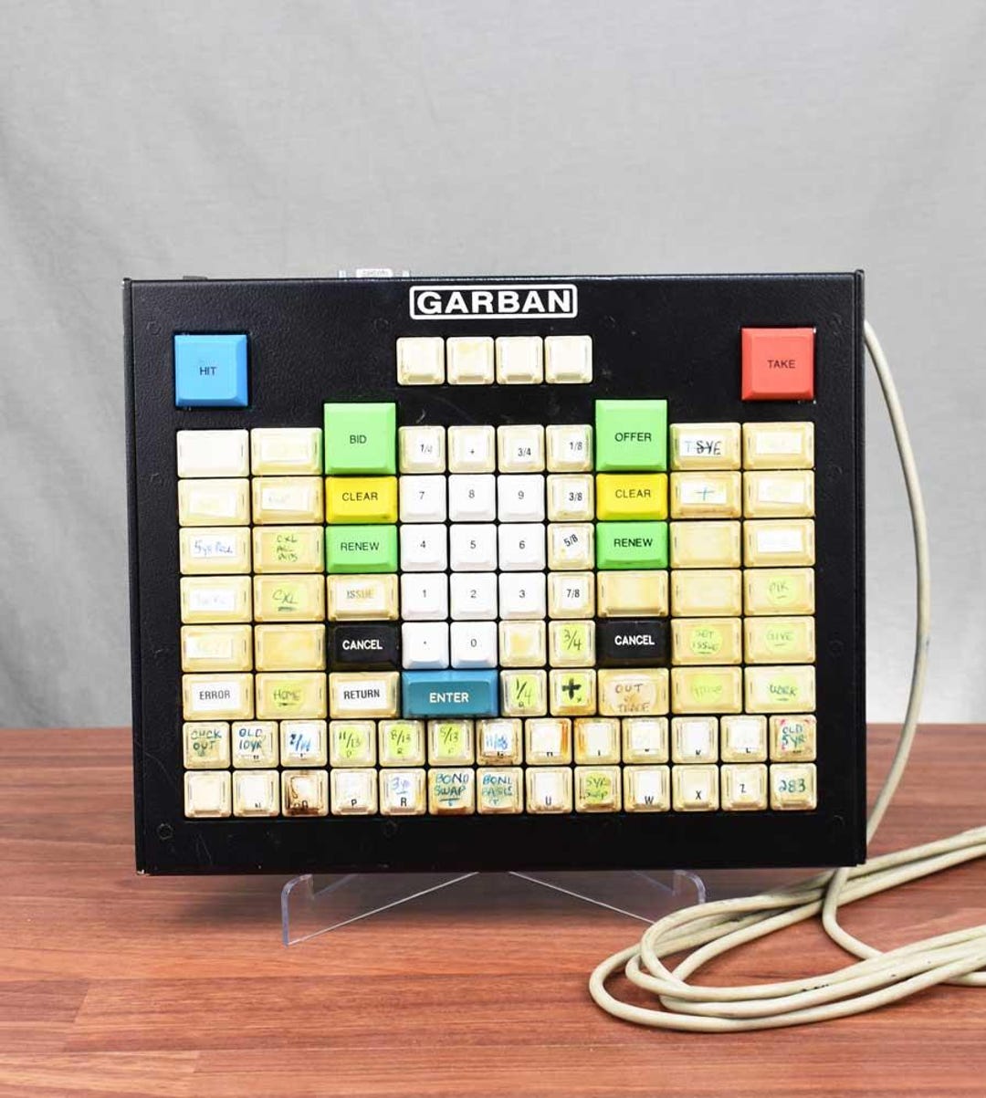 Garban Trading Specialist Keyboard - Stock Broker Keyboard - Stock ...