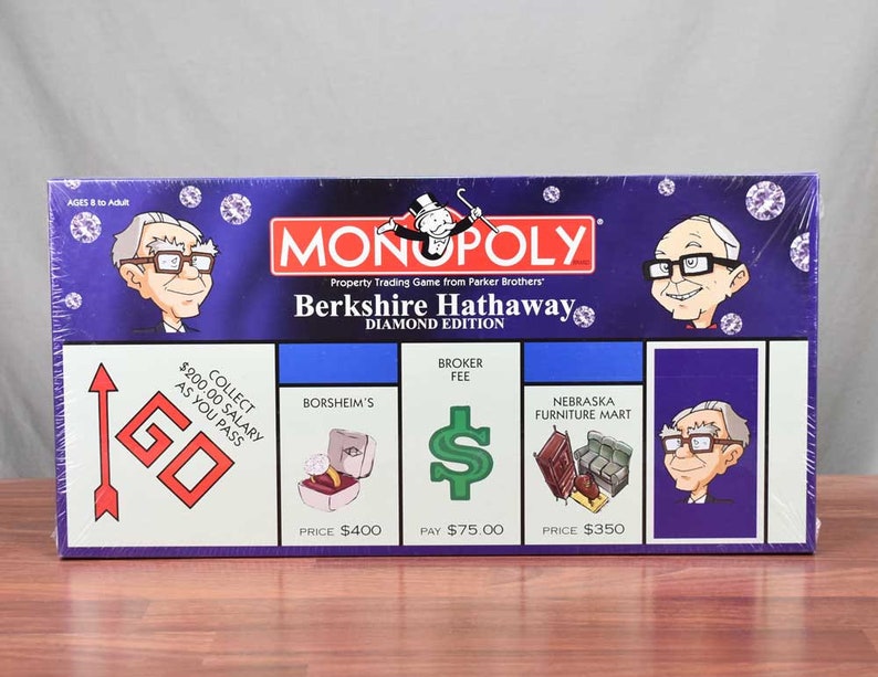 Berkshire Hathaway Monopoly Board Game – Featuring Warren Buffett ...