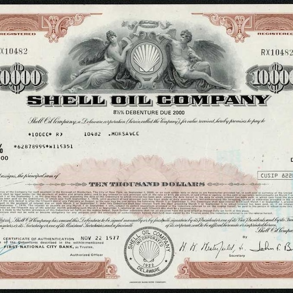 Shell Oil Company - Etsy