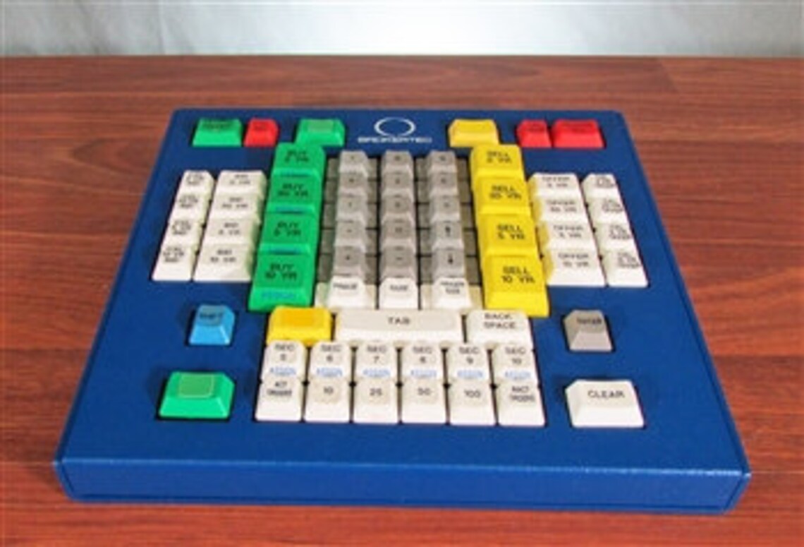 Brokertec Teclado especializado en comercio de renta fija - Etsy España