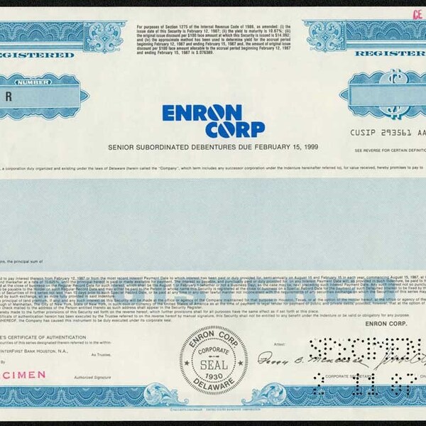 Enron Memorabilia - Etsy