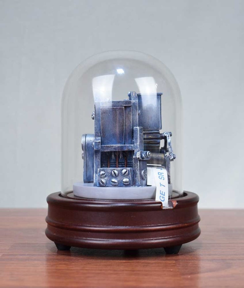 Vintage Replica Stock Ticker Tape Machine - Etsy