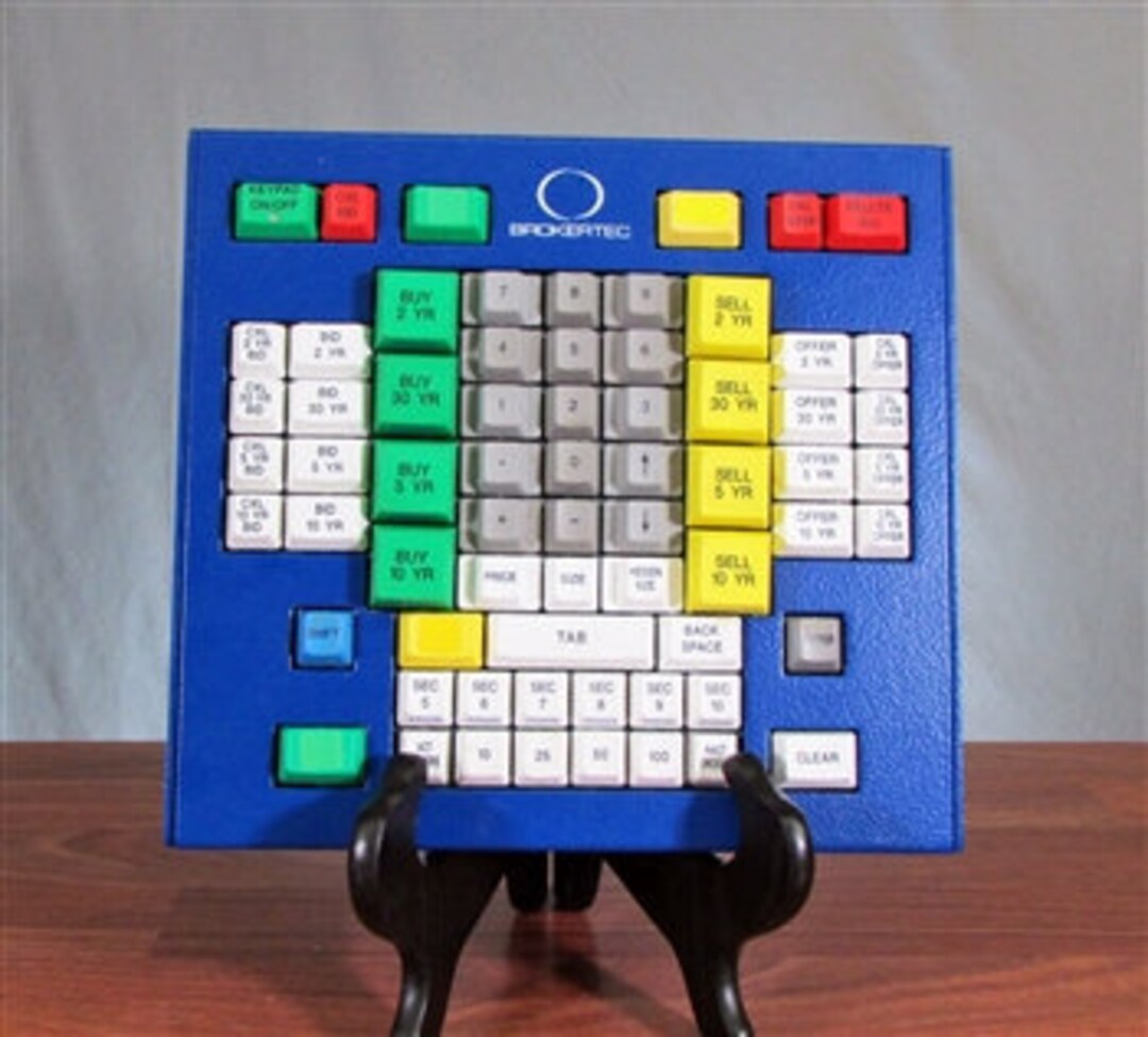 Brokertec Teclado especializado en comercio de renta fija - Etsy España