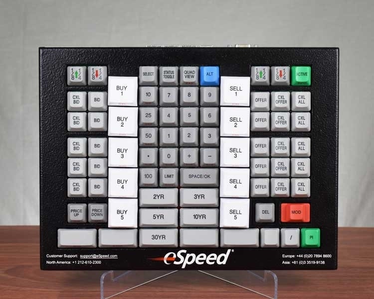 Espeed Trading Specialist Keyboard Nasdaq Cantor Fitzgerald NASDAQ - Etsy