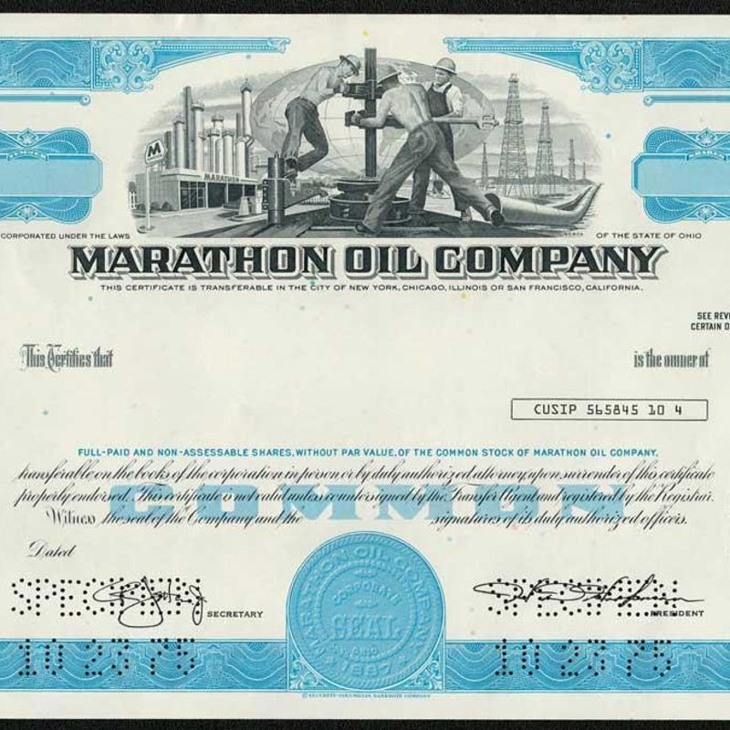Marathon Oil - Etsy