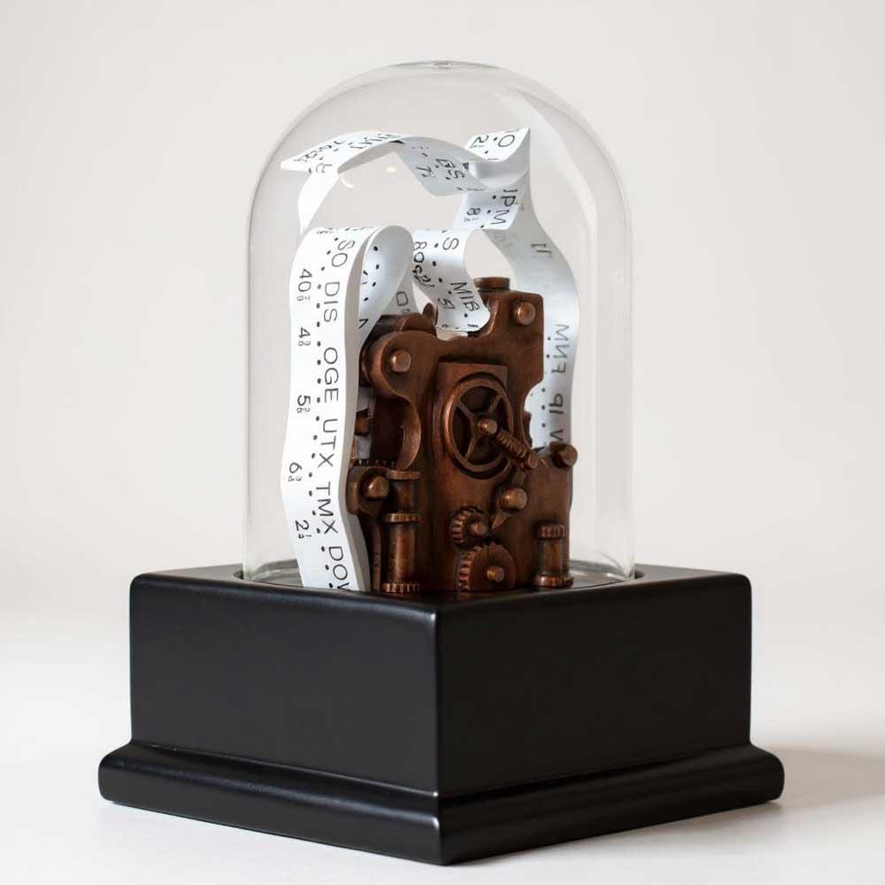 Stock Ticker Tape Machine - Replica - Personalize It! - Etsy