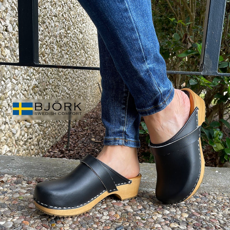 Leather Clogs Shoes Womens - Etsy