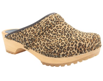 Clogs Leopard | Etsy