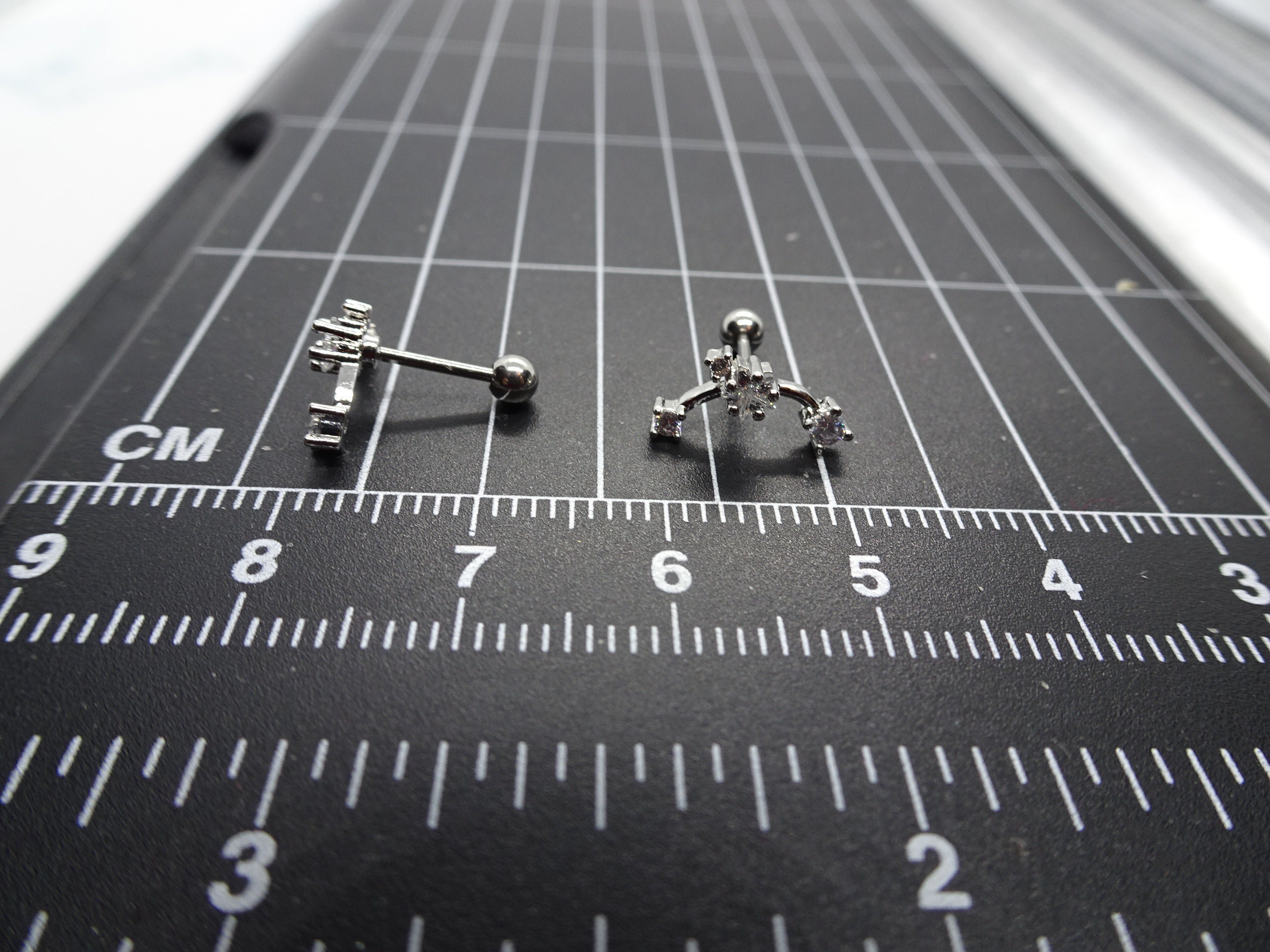 16G 18G20G Star Arc Ear Piercing stainless Steel | Etsy