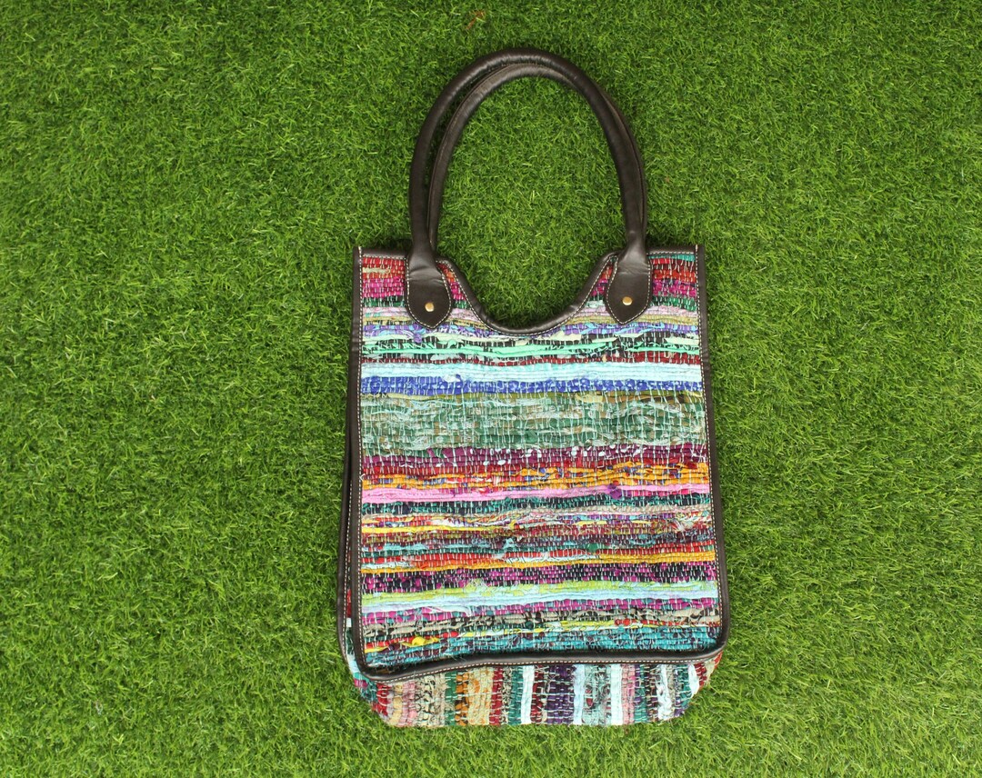 Women's Indian Rajasthani Jaipuri Chindi Handmade Ethnic Shoulder Bag ...