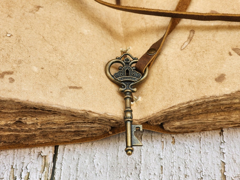 Tree of Life Leather Journal - Handmade Deckle Edge Paper Grimoire - Etsy