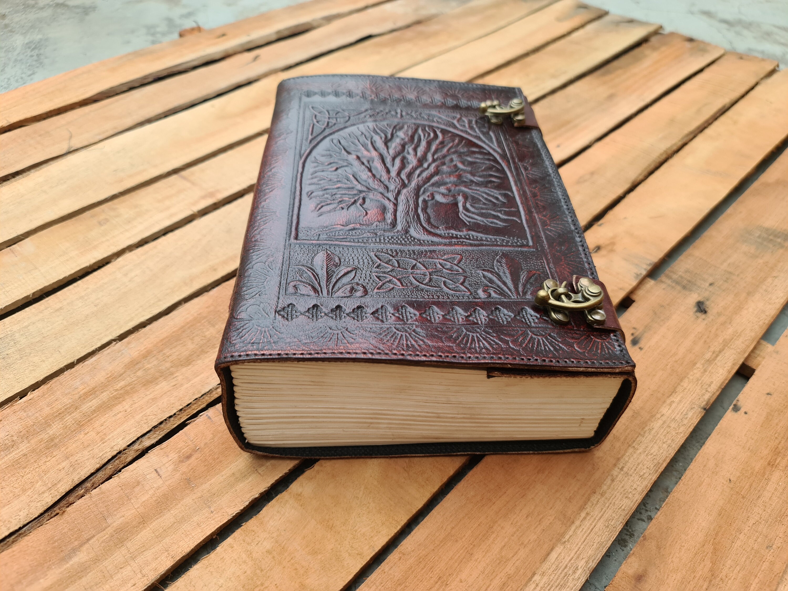 600 Pages Large Tree of life Leather Journal Diary Large | Etsy