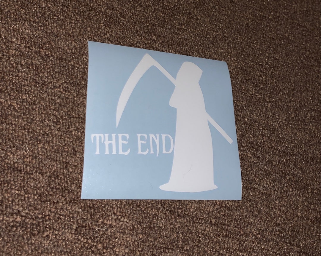 The End Decal - Etsy