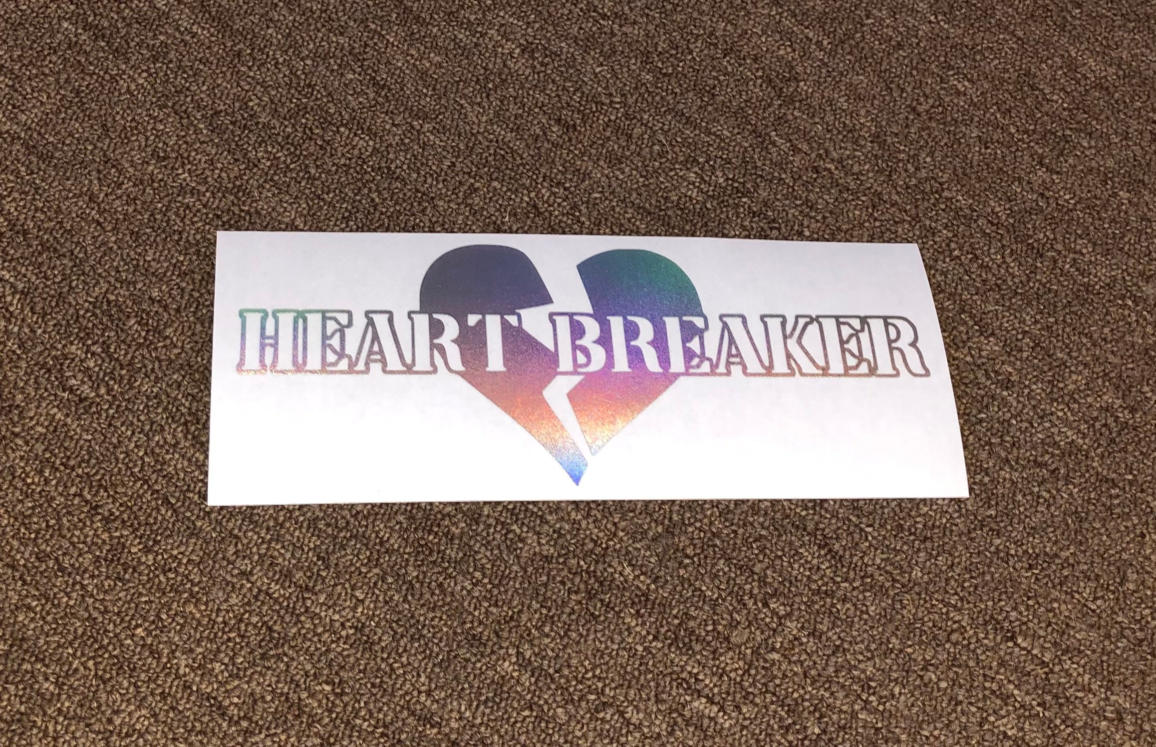 HeartBreaker Decal | Etsy