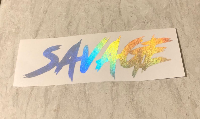 Savage Decal - Etsy