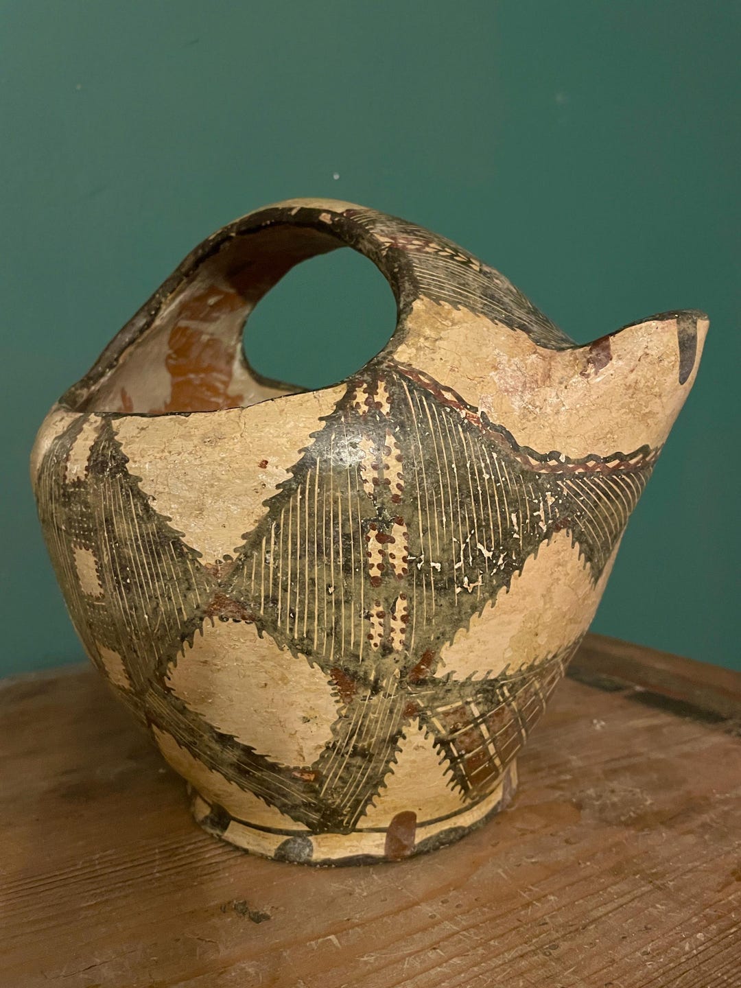 Old Rare Berber Kabyle Pottery Milk Jug North Africa - Etsy