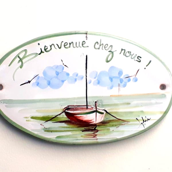 Ceramic House Plaque - Etsy