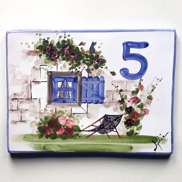 Ceramic House Plaque - Etsy