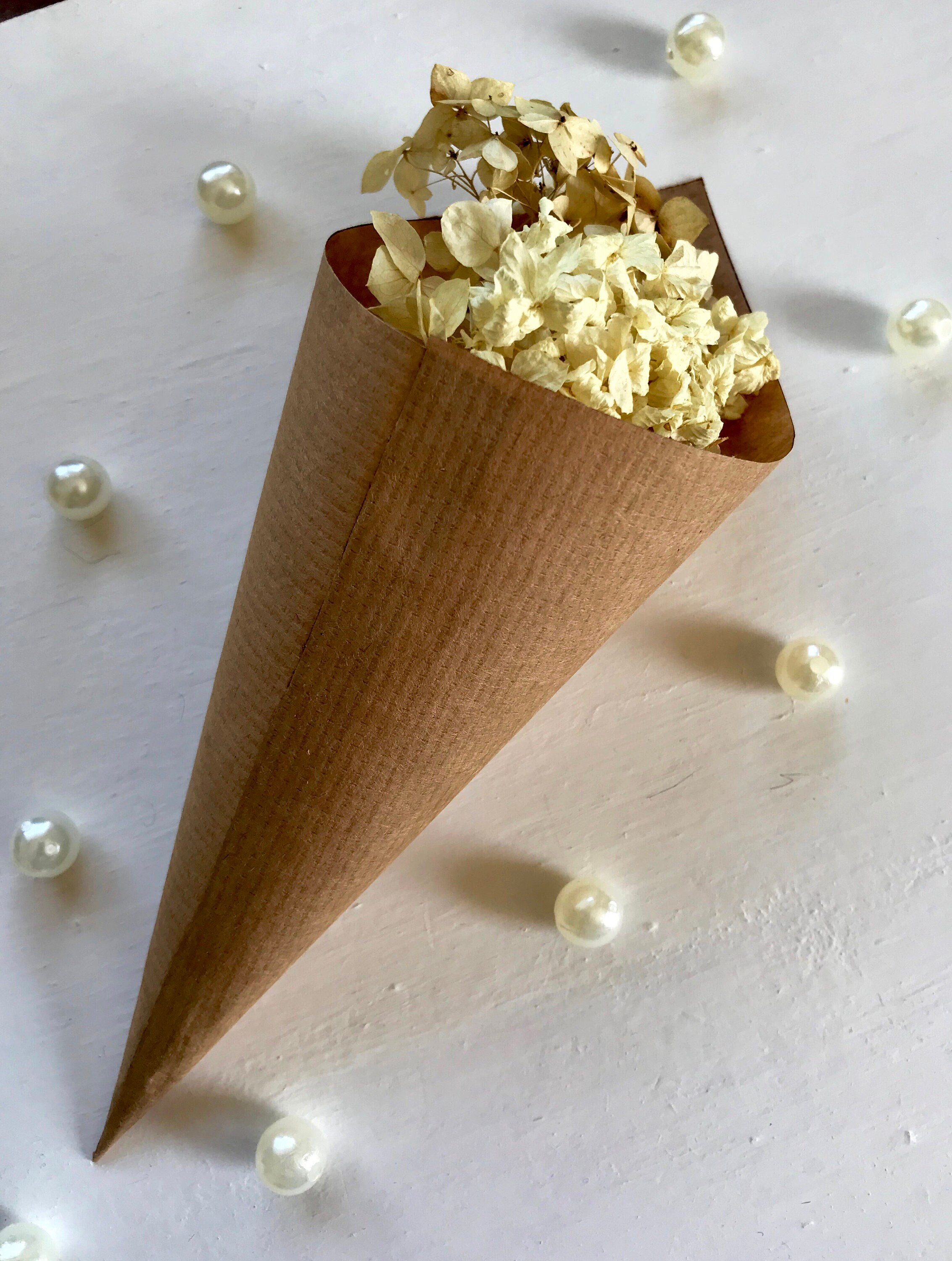 50 Wedding cones wedding decor rustic wedding confetti | Etsy