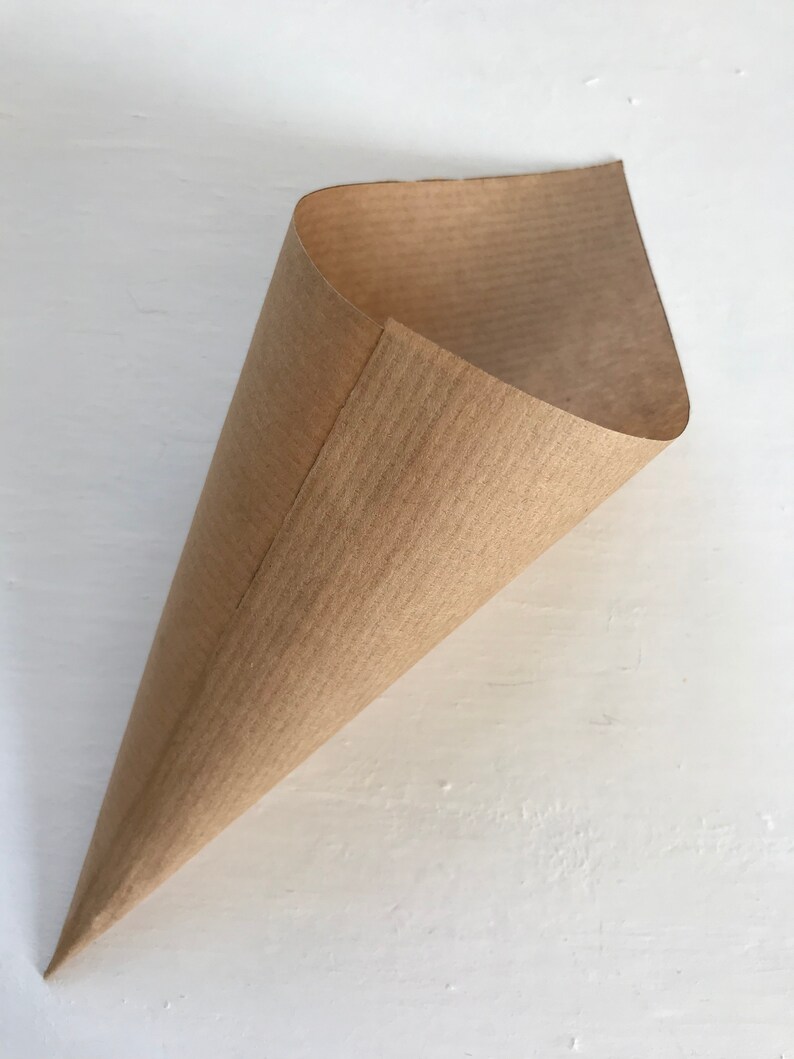 50 Wedding cones wedding decor rustic wedding confetti | Etsy