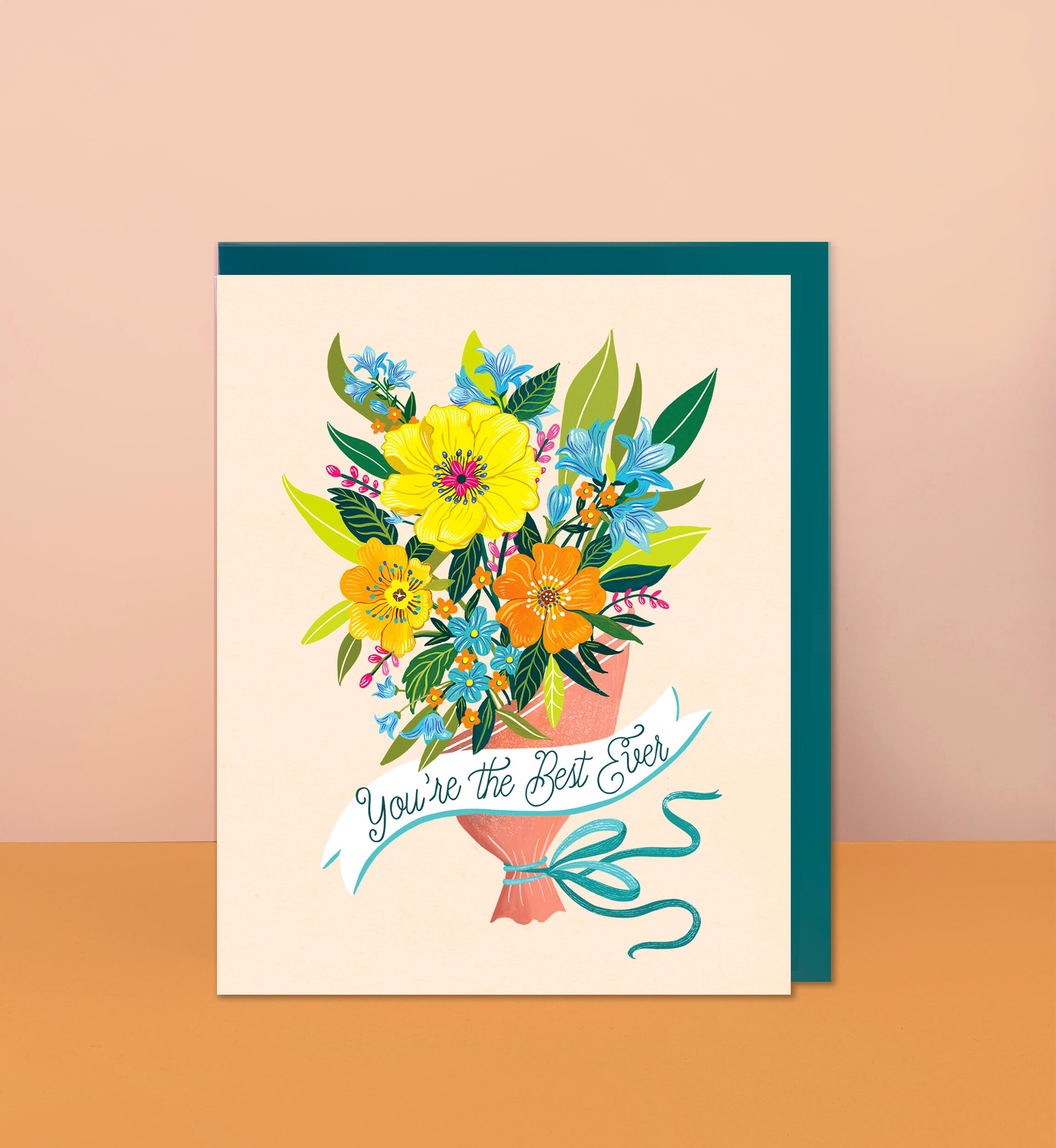 You're the Best Ever Card | Stationery | Greeting Card | by Christine ...