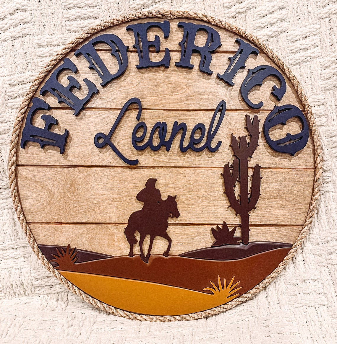 Western Cowboy Sign Custom Name Sign Cowboy Sign Western - Etsy