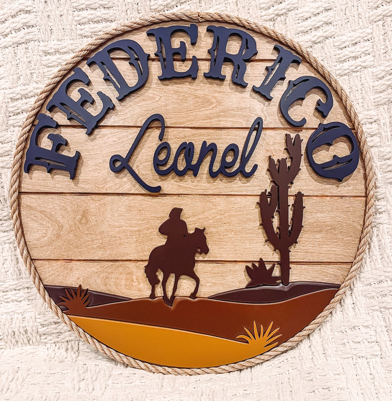 Western Cowboy Sign Custom Name Sign Cowboy Sign Western - Etsy