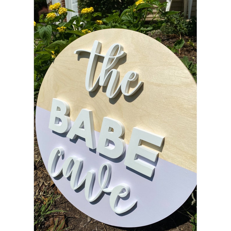 The Babe Cave Babe Cave Sign Wood Sign | Etsy