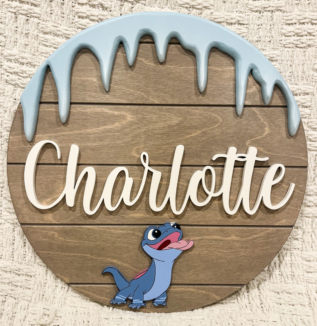 Frozen Name Sign | Frozen 2 Sign | Frozen Theme Sign | Custom Frozen ...