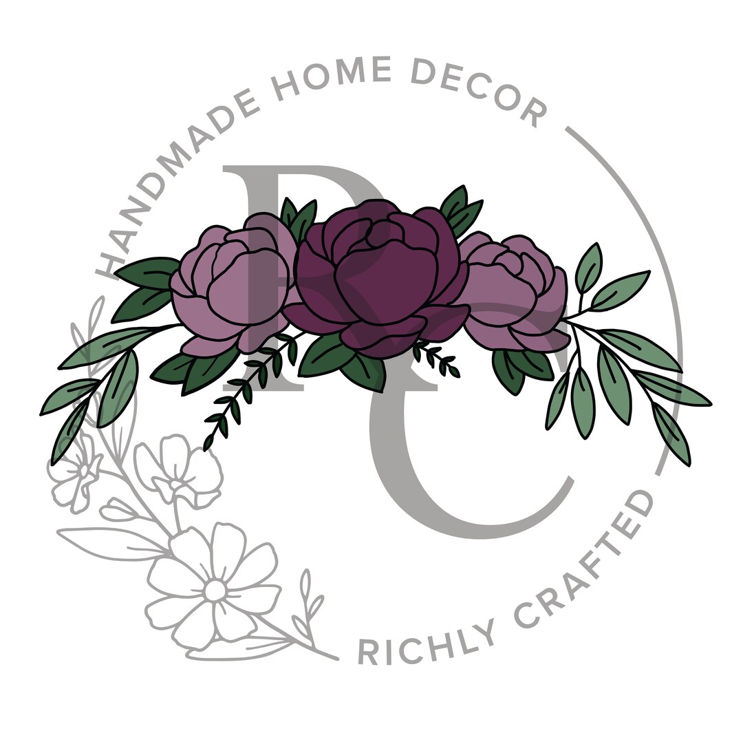 Arched Floral SVG | Floral Scroll Saw Template | Peony SVG | Peony ...