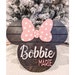 Minnie Name Sign Disney Nursery Sign - Etsy