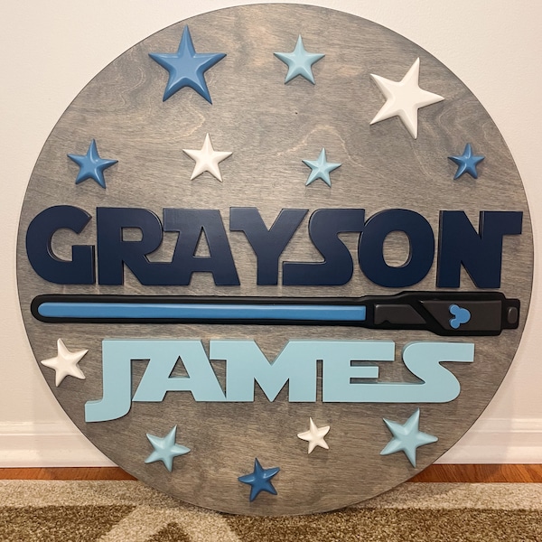 Starwars Name Sign - Etsy