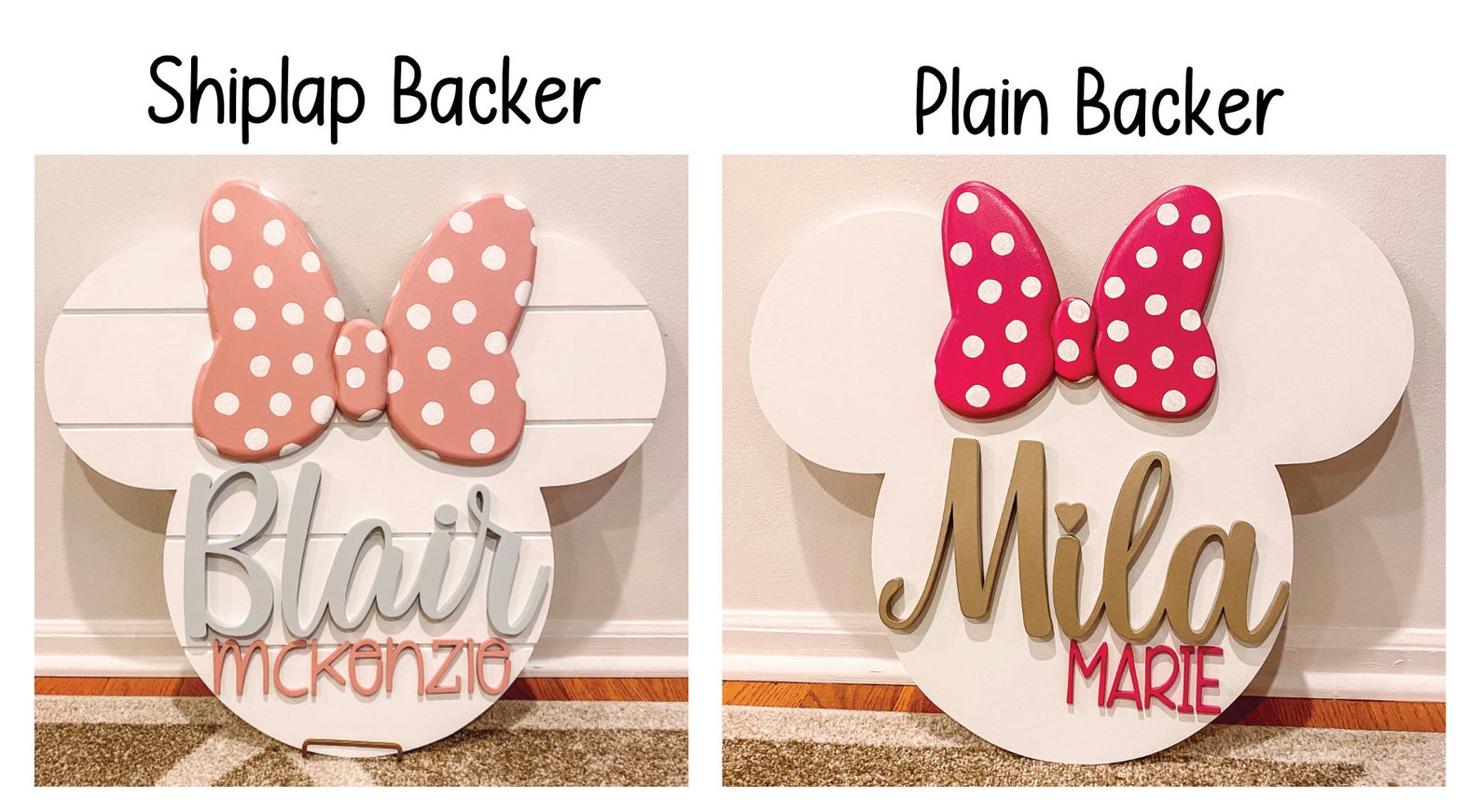 Mickey Mouse Sign Mickey Name Sign Custom Mickey Sign - Etsy