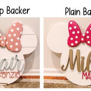 Mickey Mouse Sign | Mickey Name Sign| Custom Mickey Sign | Disney ...