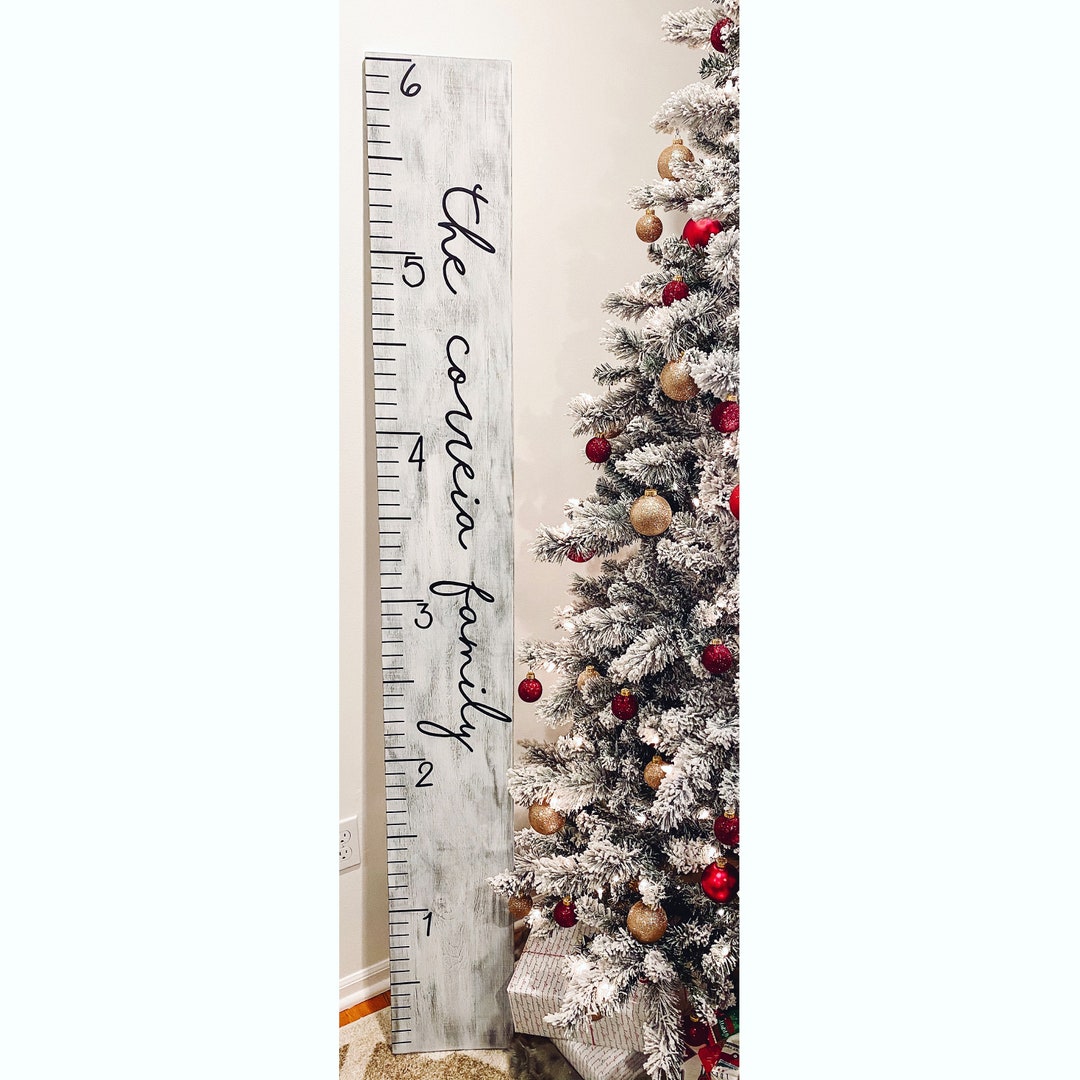 Family Growth Chart custom Growth Chart farm House Growth - Etsy