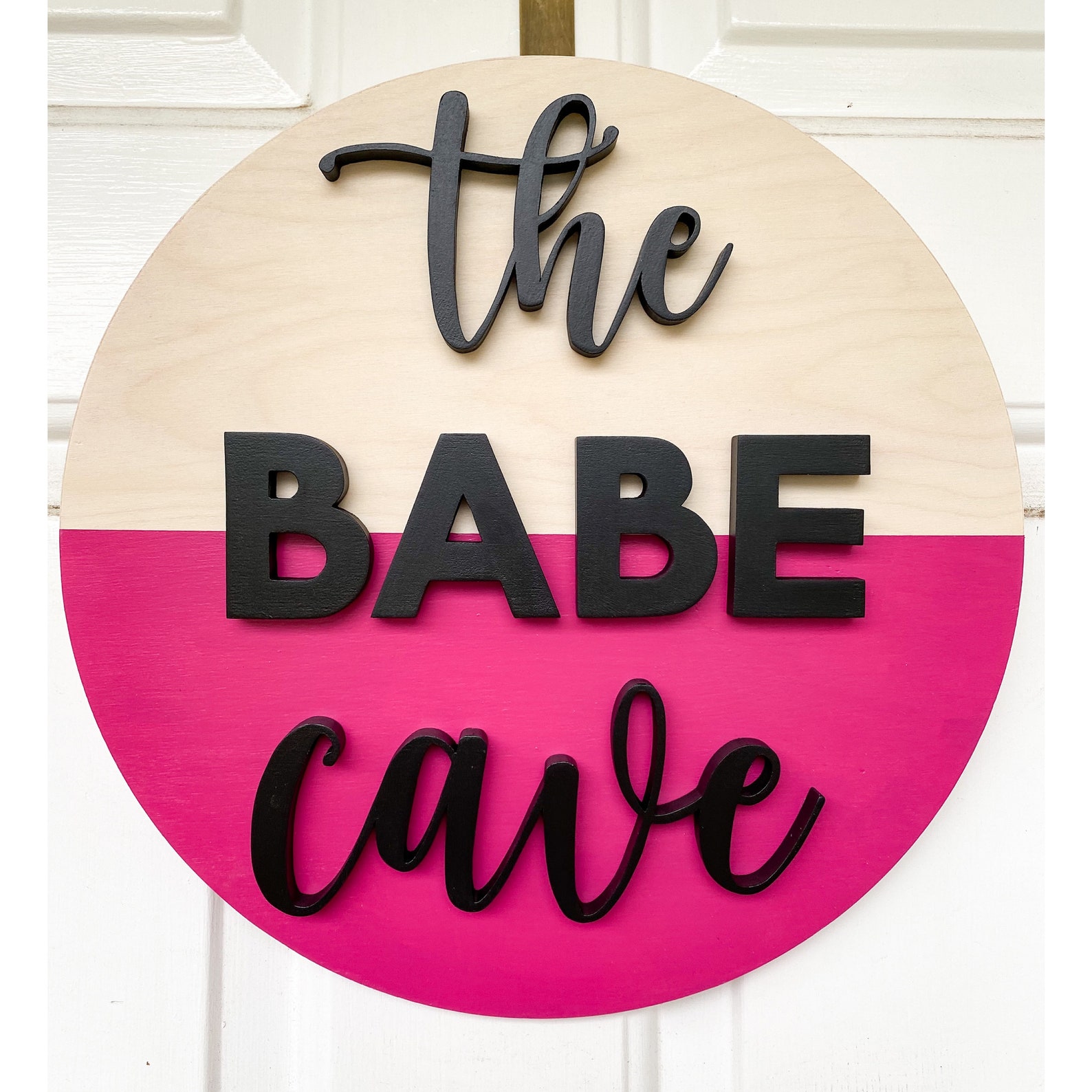 The Babe Cave Babe Cave Sign Wood Sign - Etsy