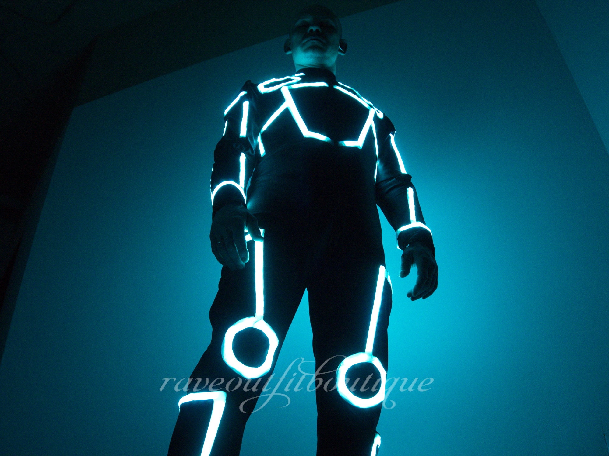 Full Color LED Light up Tron Suit Tron Legacy Costume Tron | Etsy