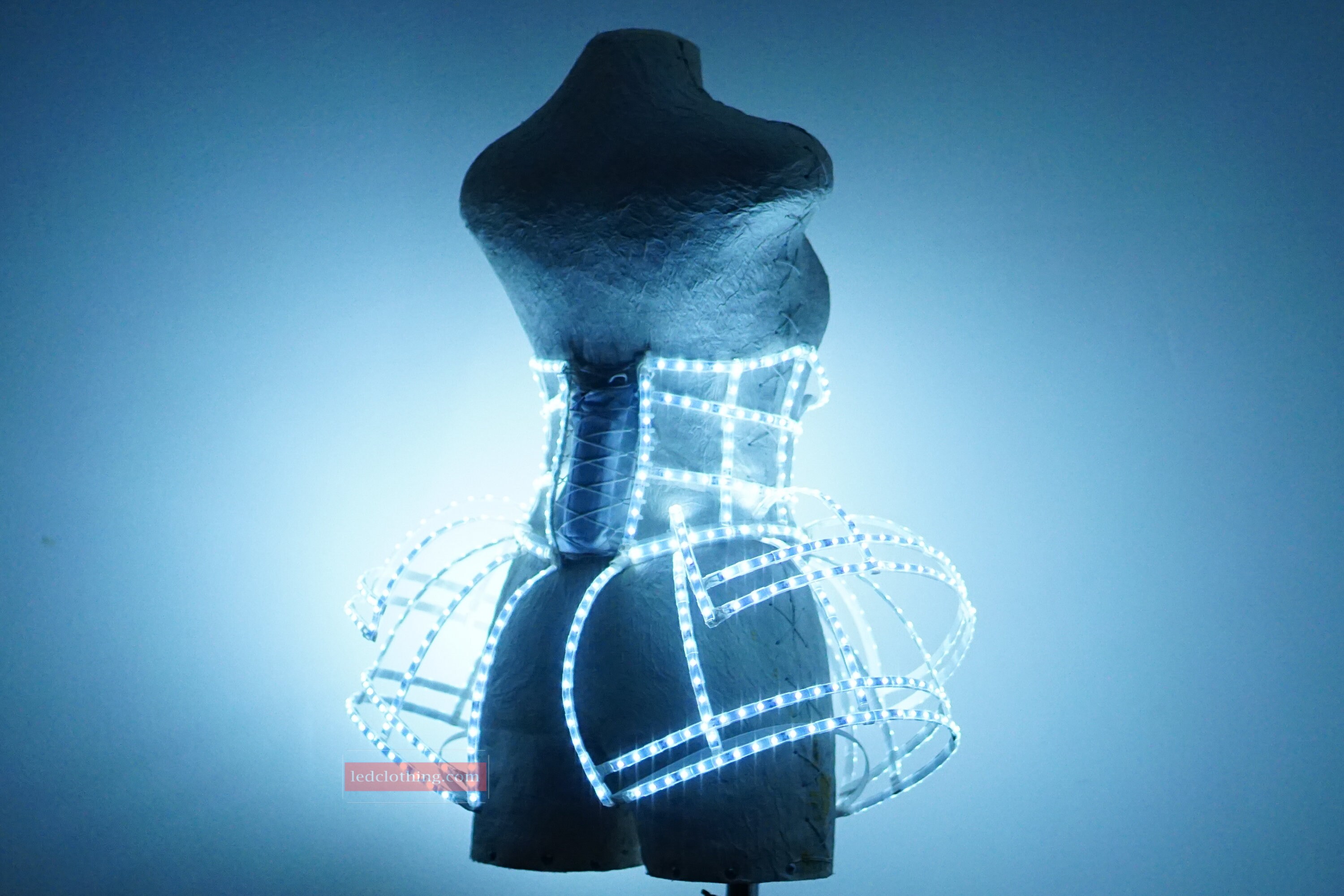 Luminous Dress Rave Festival Outfit Dance Show Burning Man - Etsy