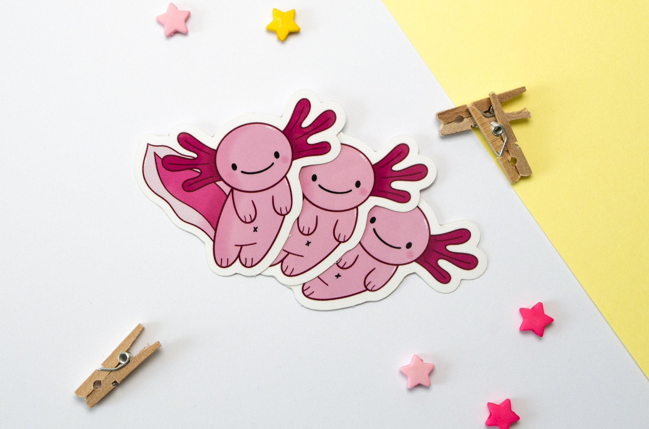 Pegatinas de vinilo Axolotl Bullet Journal Álbum de | Etsy