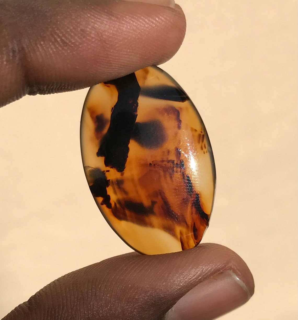 22.30 Carat. Best Quality Natural Honey Agate Cabochon - Etsy