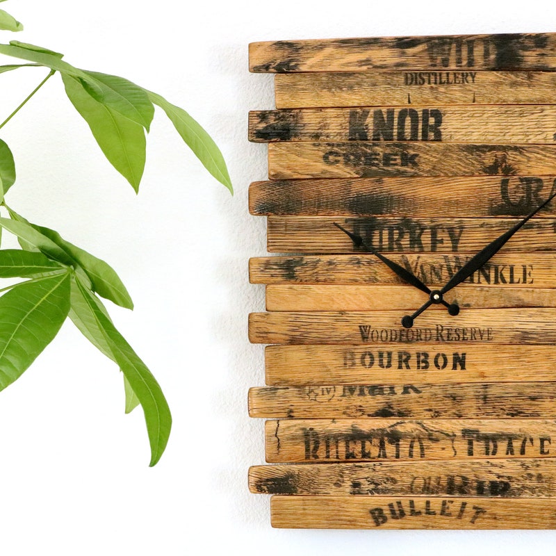 Reclaimed Wood Clock - Etsy